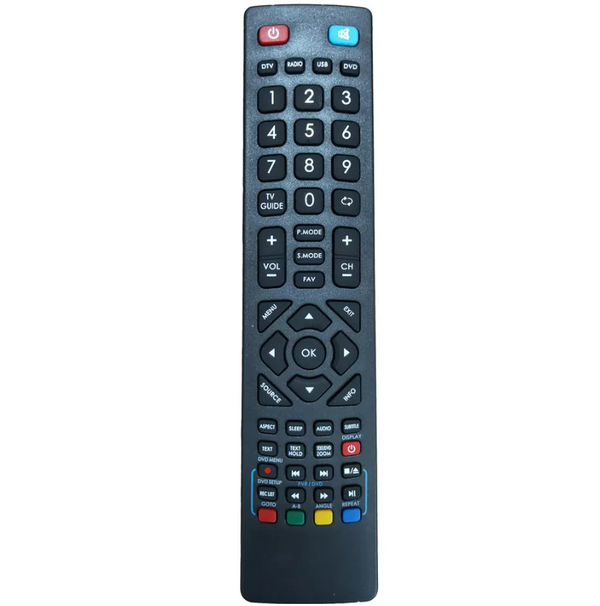 Blaupunkt TV Remote Replacement Control For LED Blaupunkt DH1608888085 ...