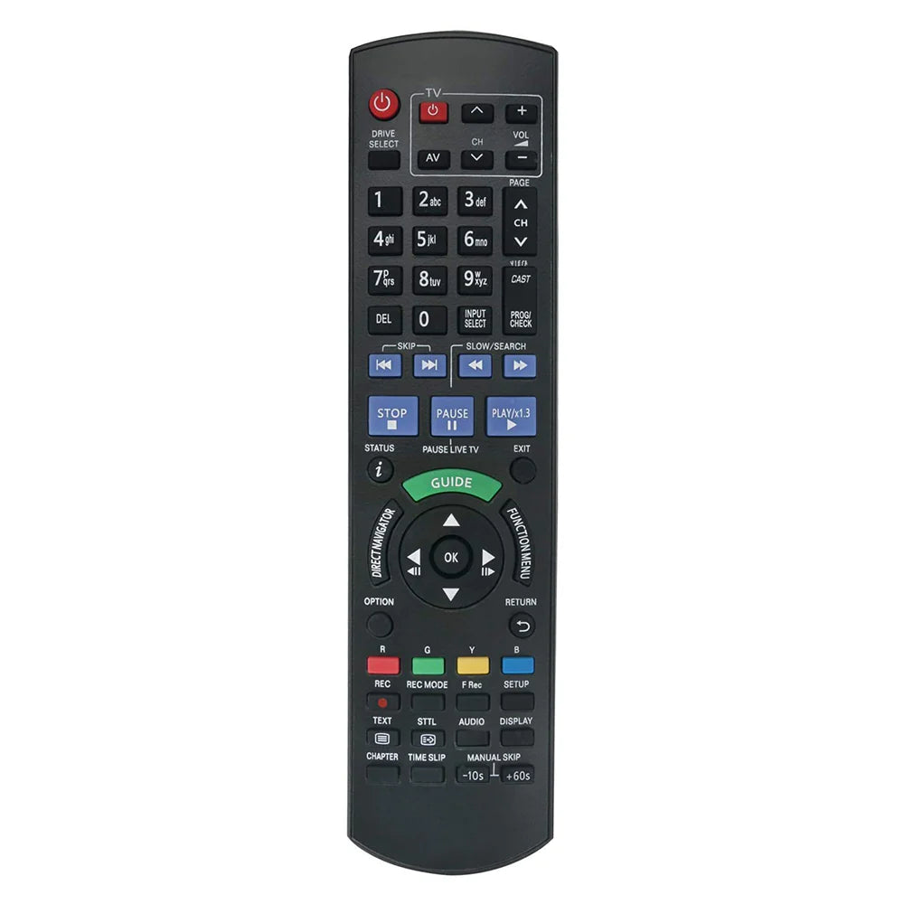 Panasonic DVD Player Recorder Remote Replacement Blu-Ray Disc Remote C ...